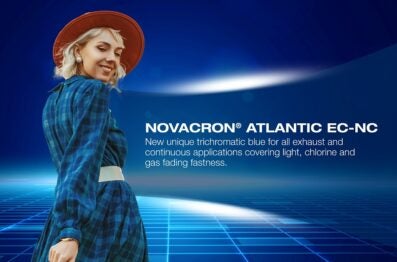 Huntsman Textile Effects introduces "industry-first" blue formazan dye ...